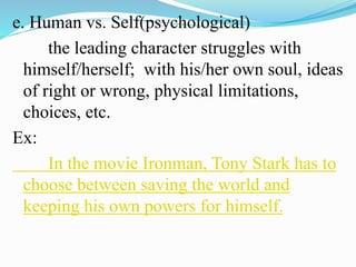 types of conflict | PPTX