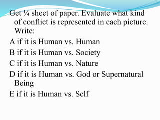 types of conflict | PPTX