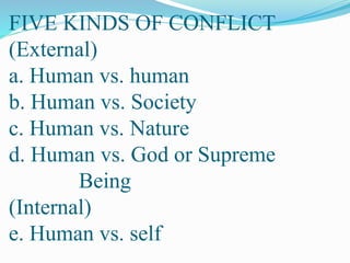 types of conflict | PPTX