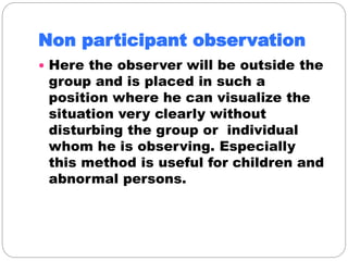 Observation | PPT