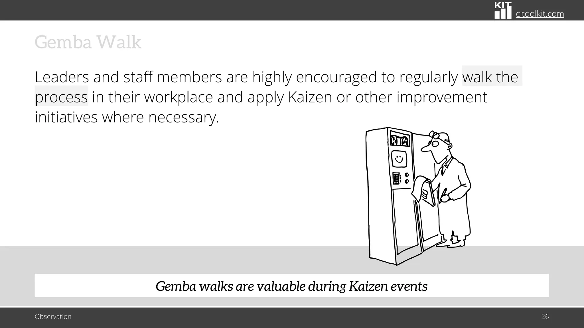 Improving Operations through Observation and Gemba Walks | PDF