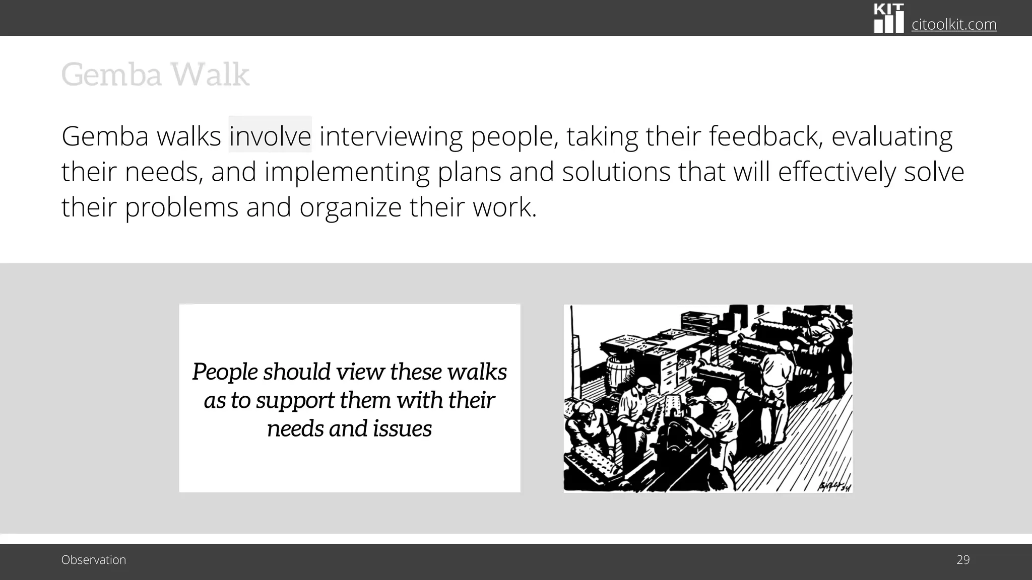 Improving Operations through Observation and Gemba Walks | PDF