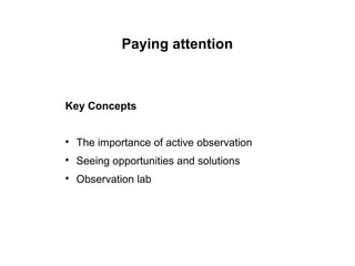 Observation lab | PPT