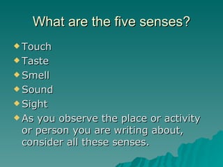 Observation Powerpoint | PPT