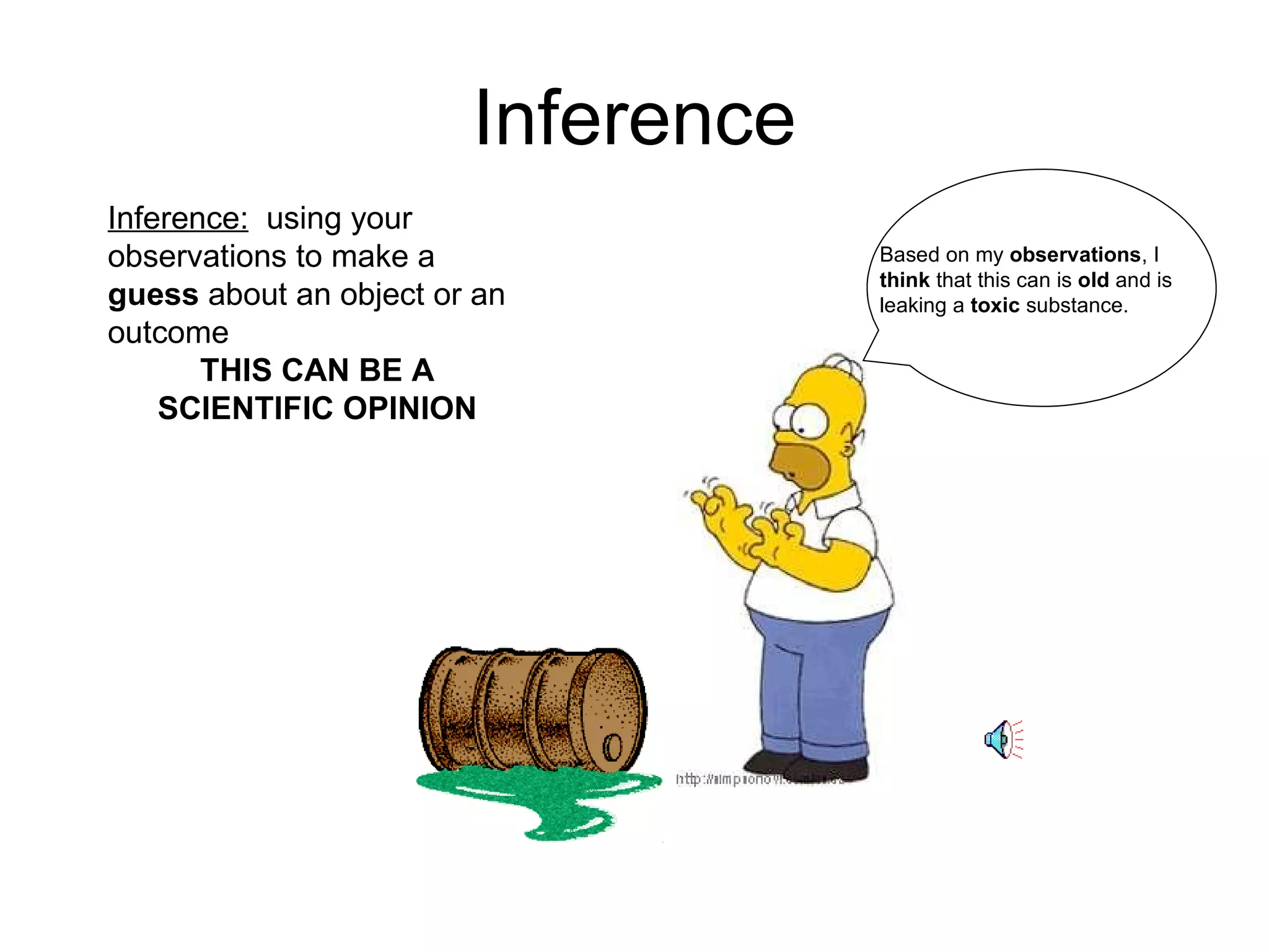 Observation Vs Inference | PPT
