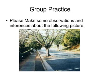 Observation And Inference Pictures