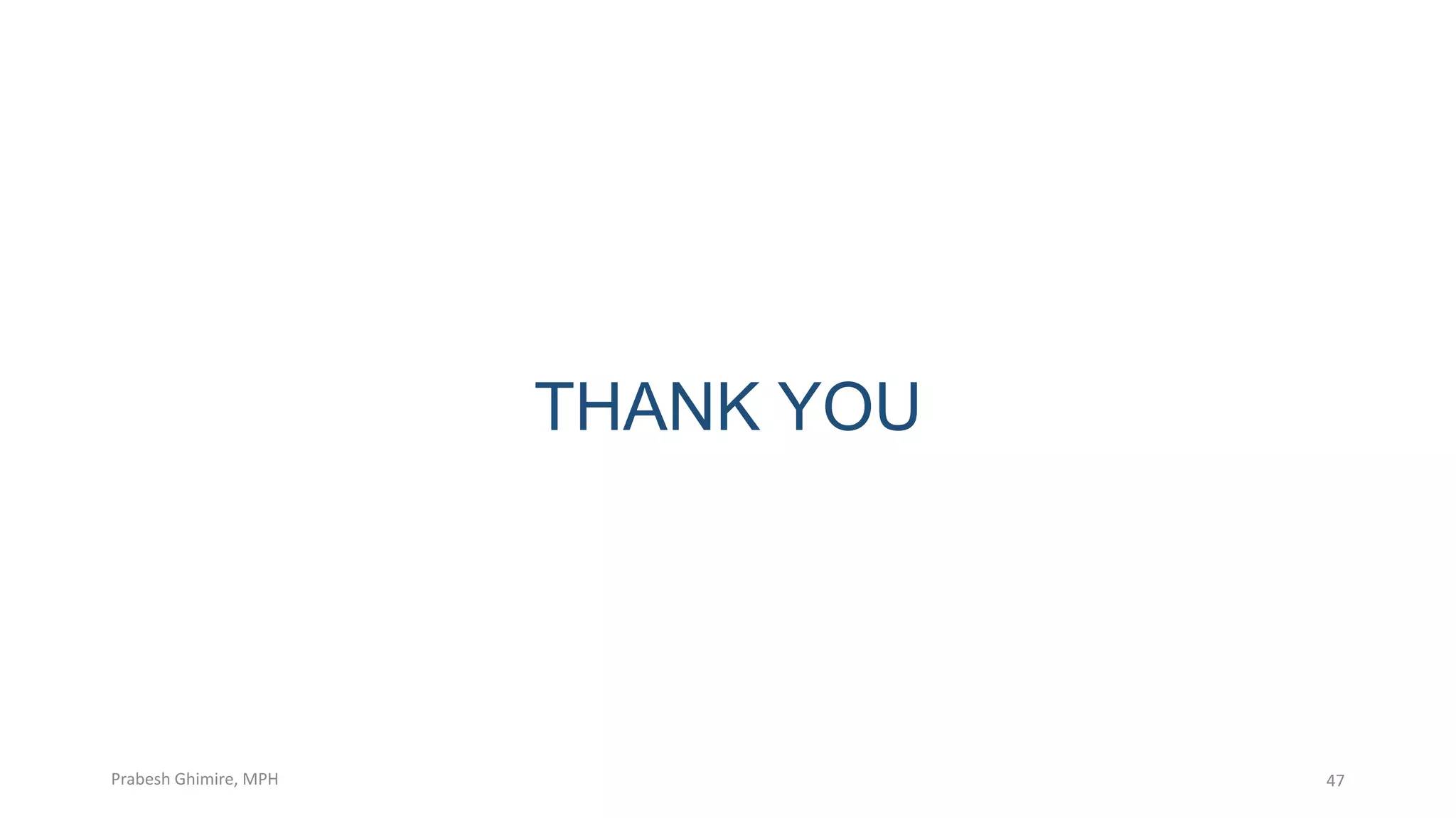 Observational descriptive study: case report, case series & ecological ...