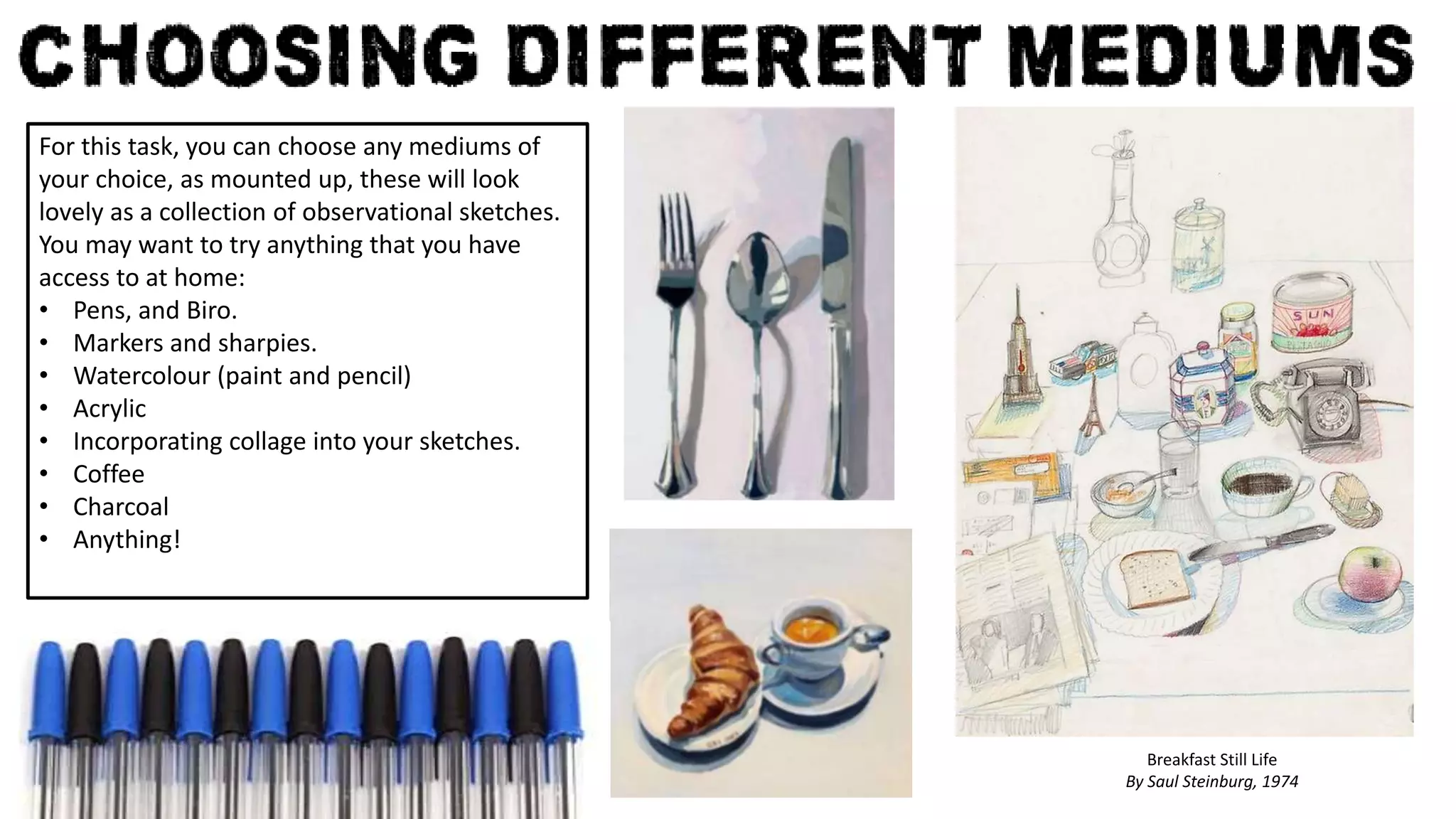 Observational drawing year 12 | PPTX