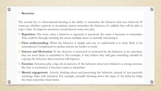 Albert Bandura's theory of observational learning, | PPTX