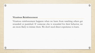 Albert Bandura's theory of observational learning, | PPTX