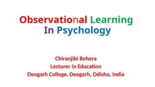 Observational Learning In Psychology.pptx