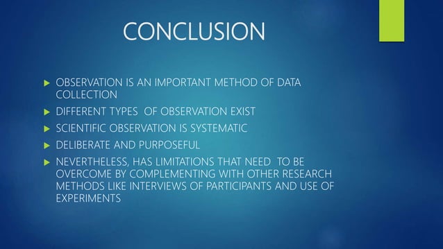 Observational method - Psychology | PPTX