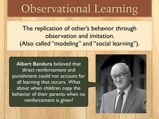 Observational Learning Bandura