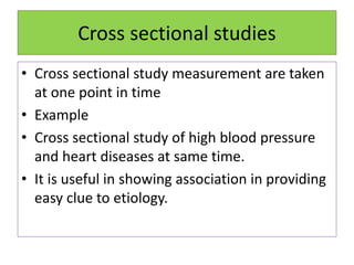 Observational study design | PPTX