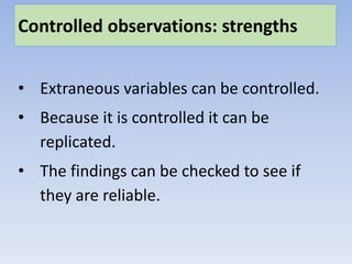 Observational techniques | PPT