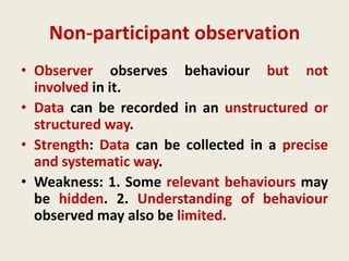 Observational techniques | PPTX