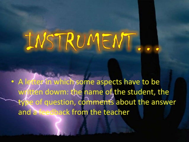 Observation tools | PPTX