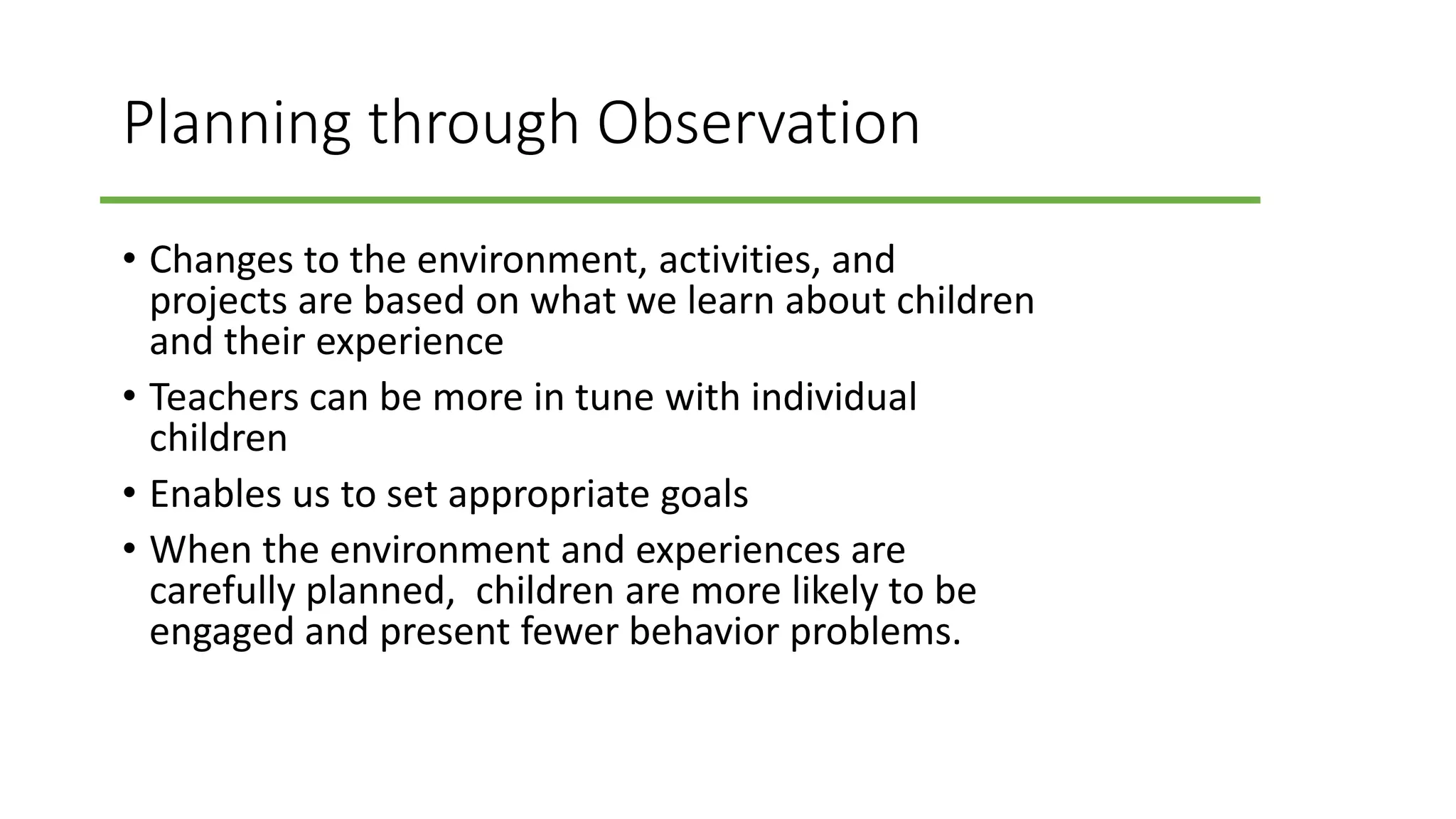 Best Practices for Observation and Assessment | PPTX