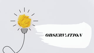 Difference between Observation and Inference | PPT