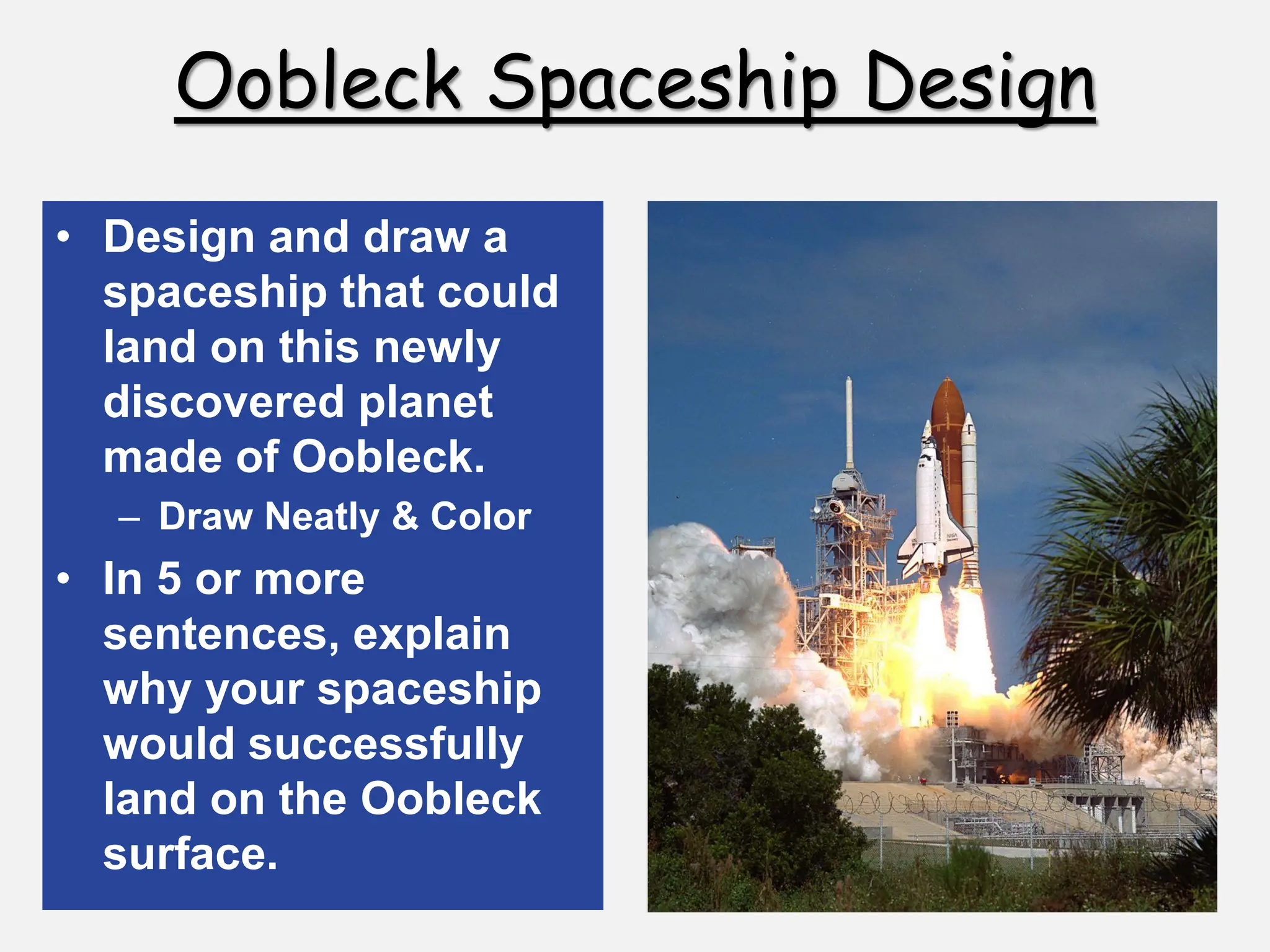 Oobleck Lab Observation and Writing Assignment | PDF