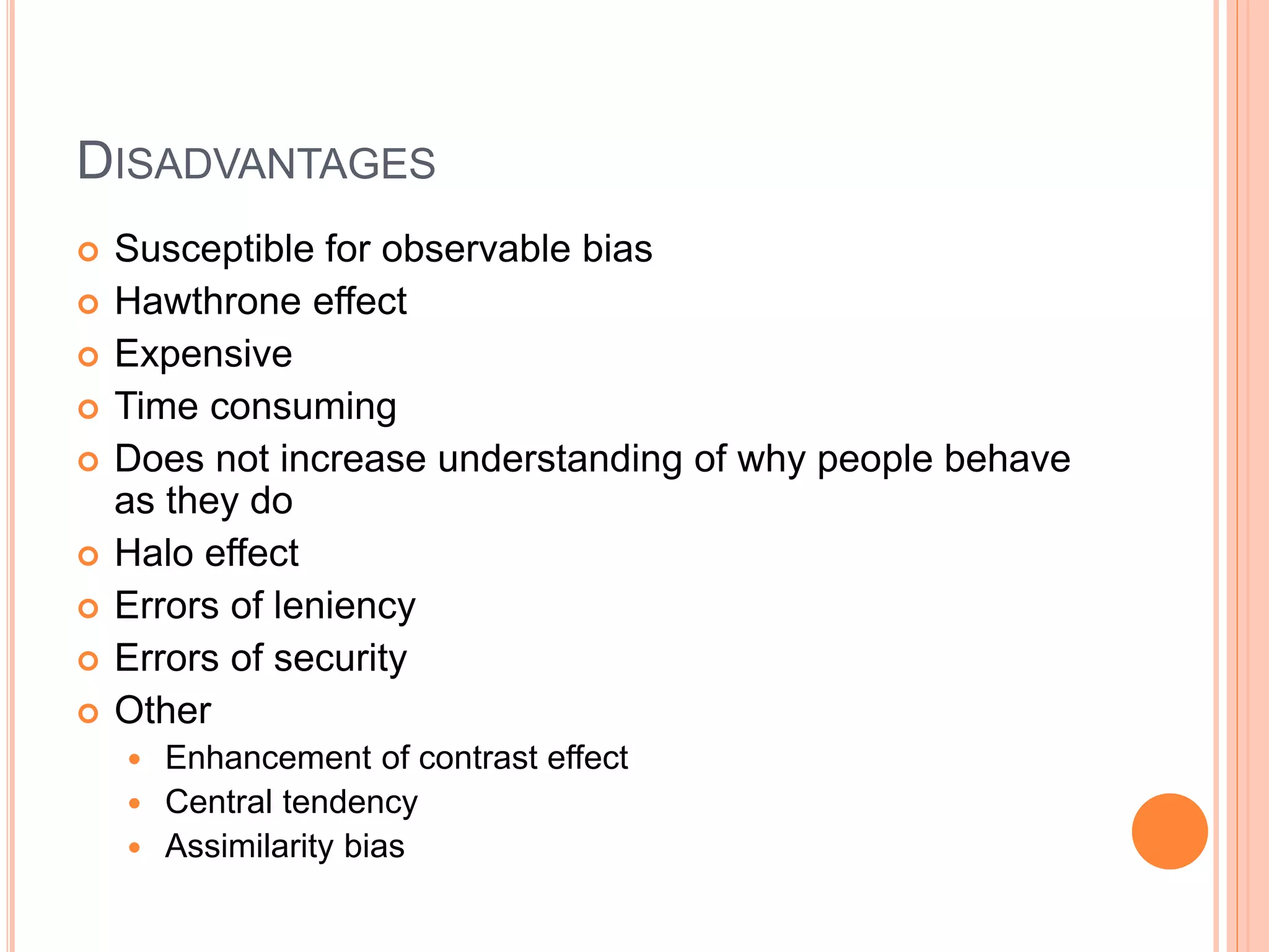Observation as a method of data collection | PPTX