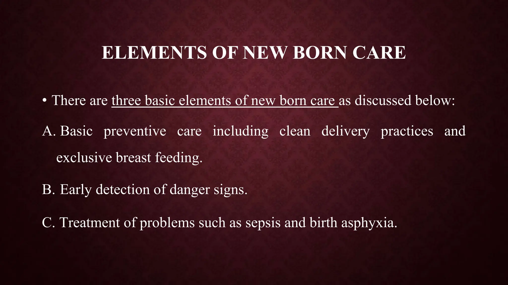 OBSERVATION & CARE OF NEWBORN, parenting process.pptx