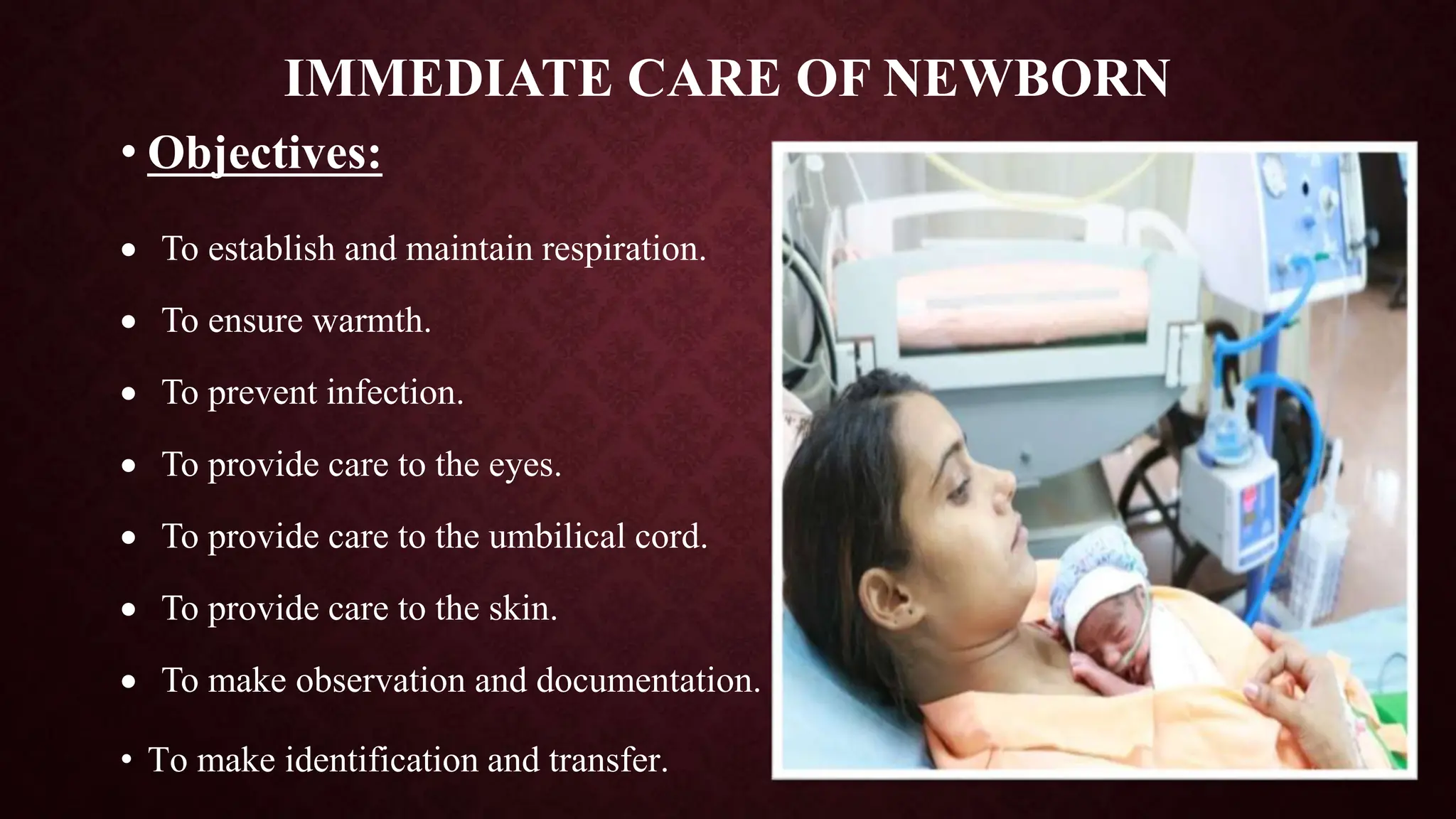 OBSERVATION & CARE OF NEWBORN, parenting process.pptx