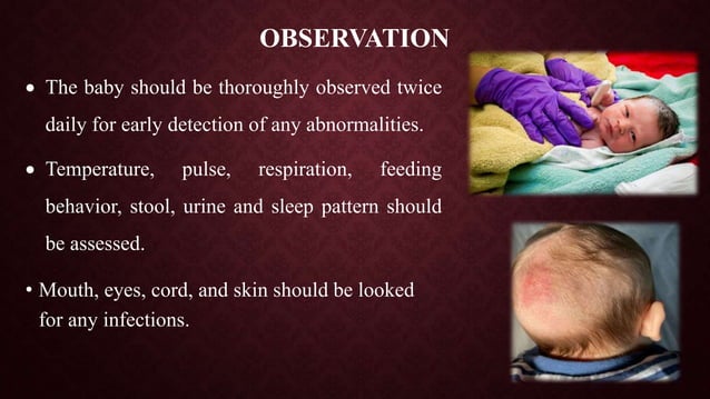 OBSERVATION & CARE OF NEWBORN, parenting process.pptx