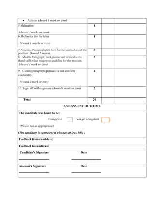 OBSERVATION CHECKLIST.docbfocumengs that high | DOC | Resume Writing ...