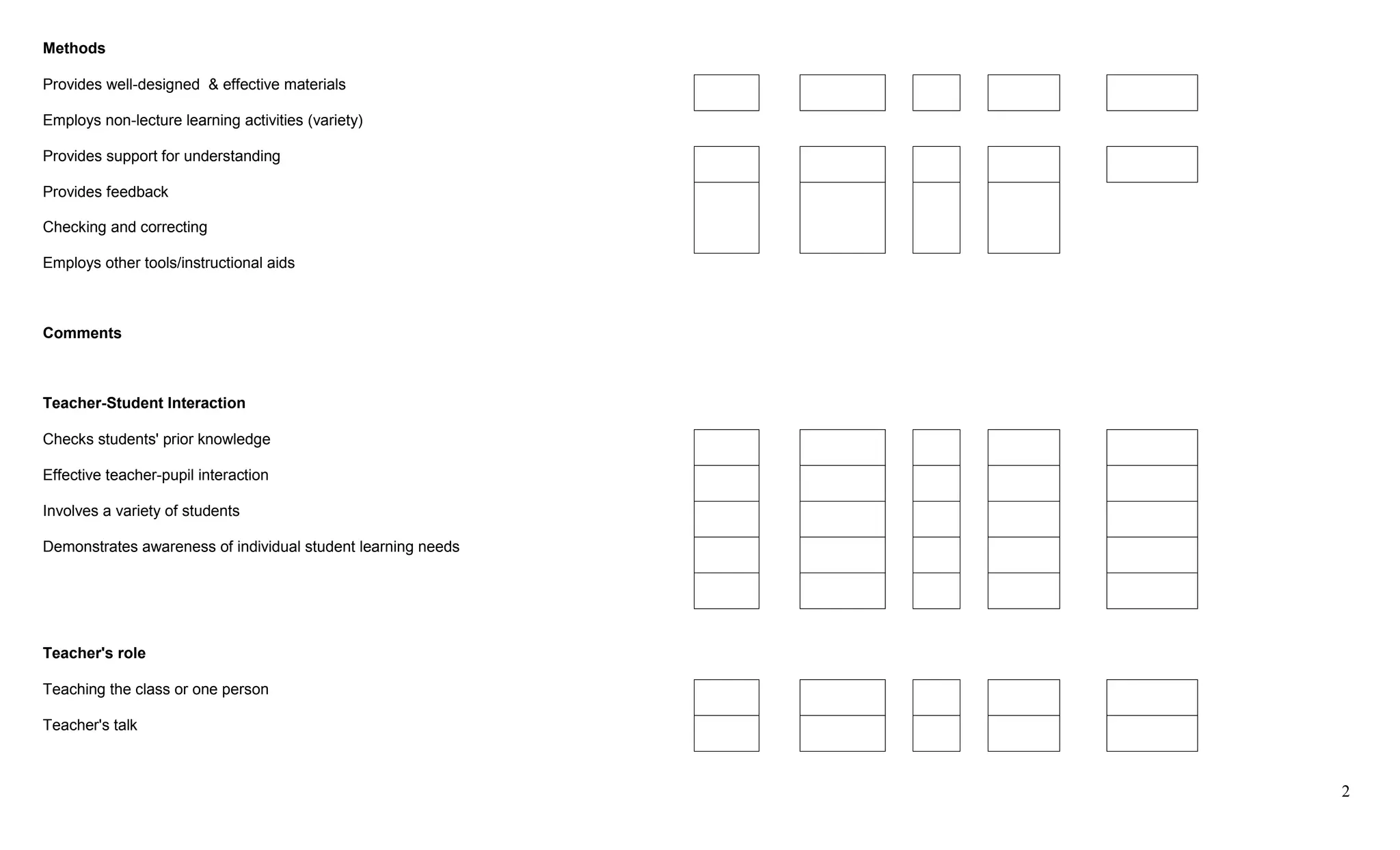 OBSERVATION_CHECKLIST donde la doc obser | PPT