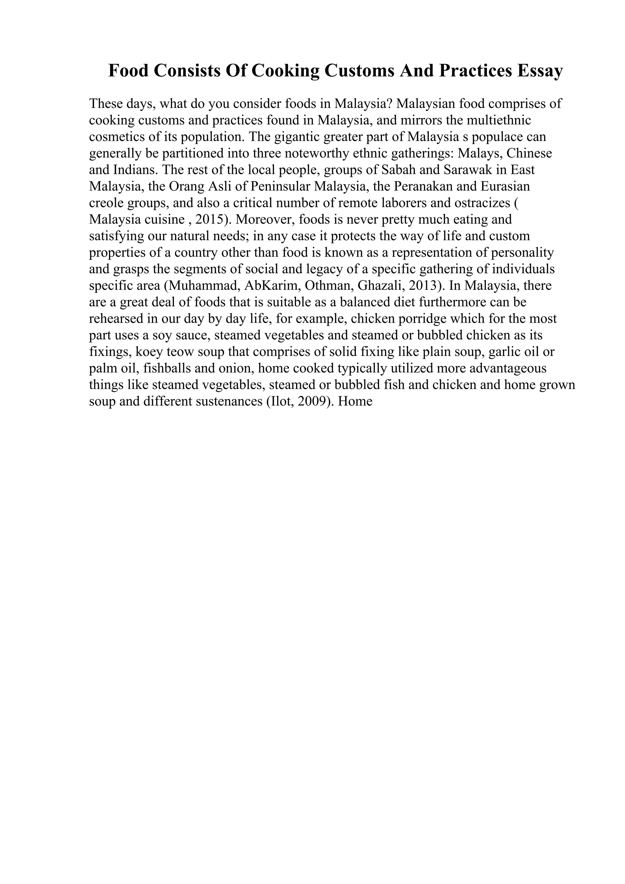 Observation Essays Examples | PDF