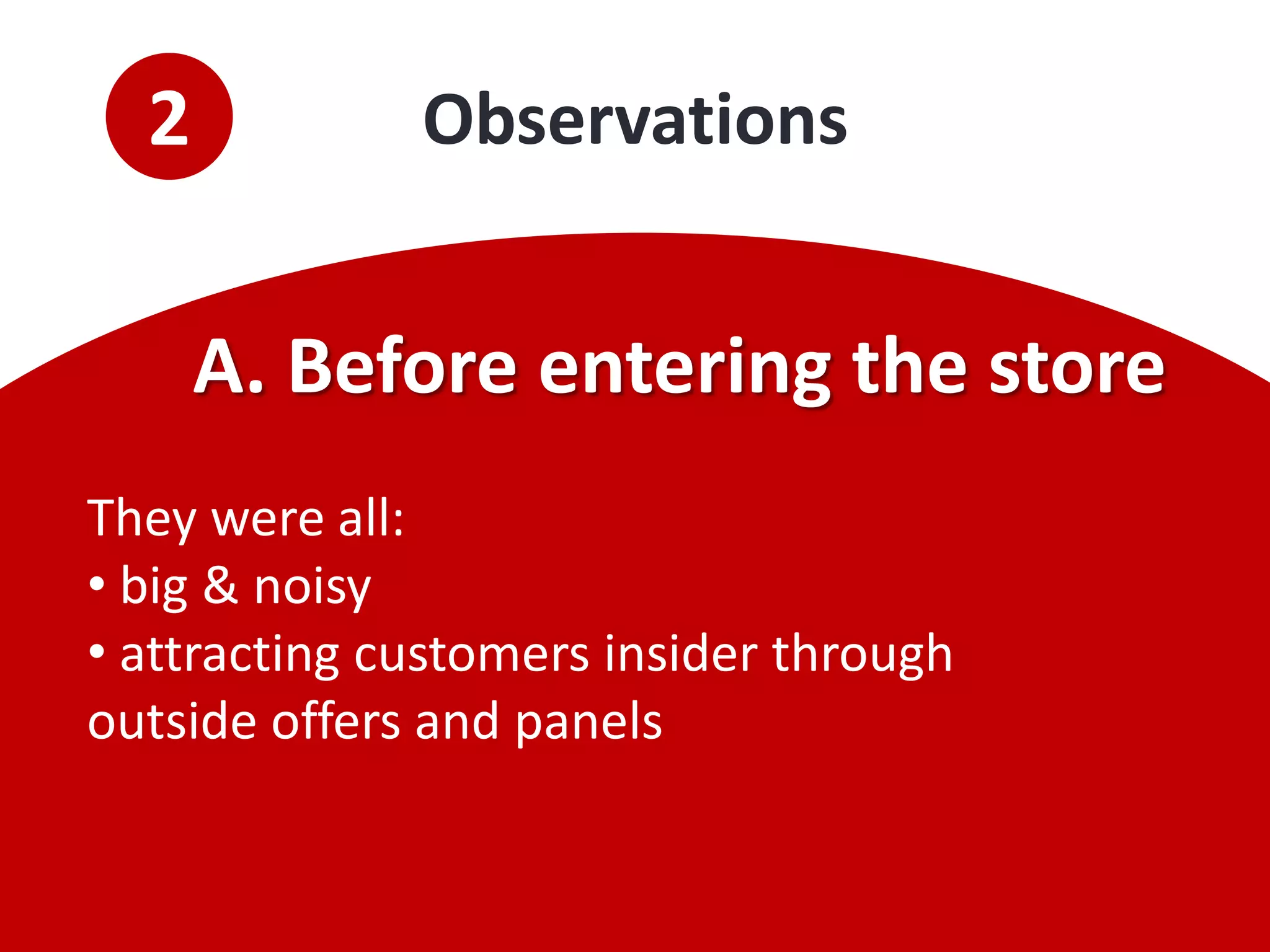 Observation exercise | PPTX