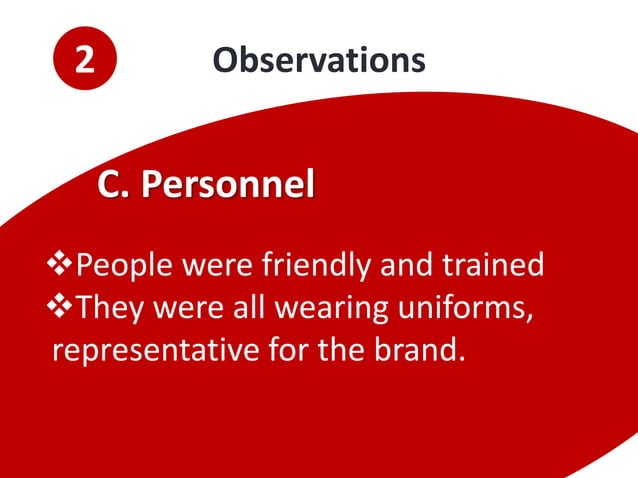 Observation exercise | PPTX