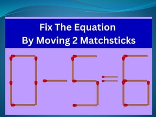 Observation Games for teachers and school students | PPTX