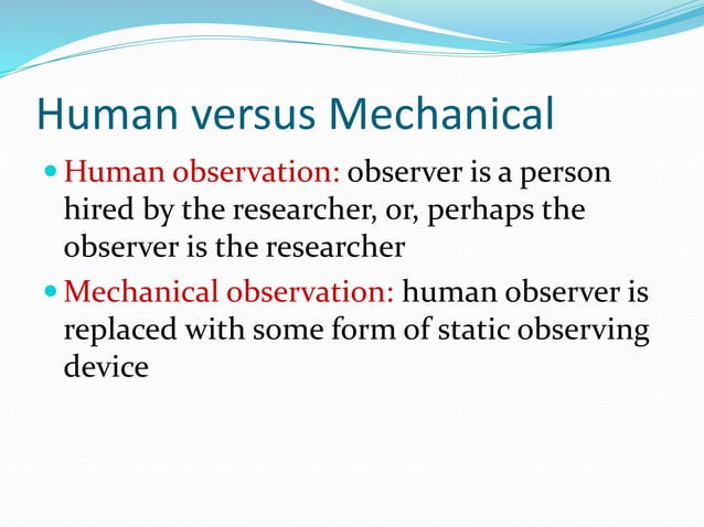 Observation in Qualitative Research | PPTX