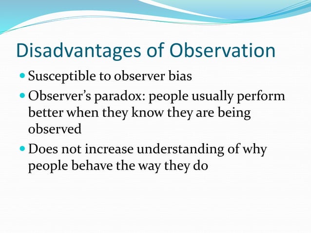 Observation in Qualitative Research | PPTX