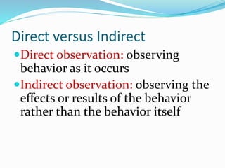 Observation in Qualitative Research | PPTX
