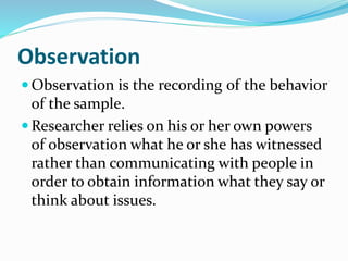 Qualitative Observation Science Definition
