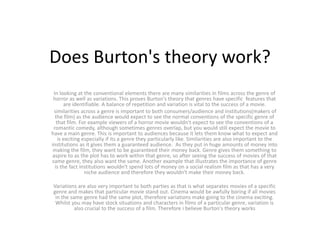 Observation into burton's theory | PPTX