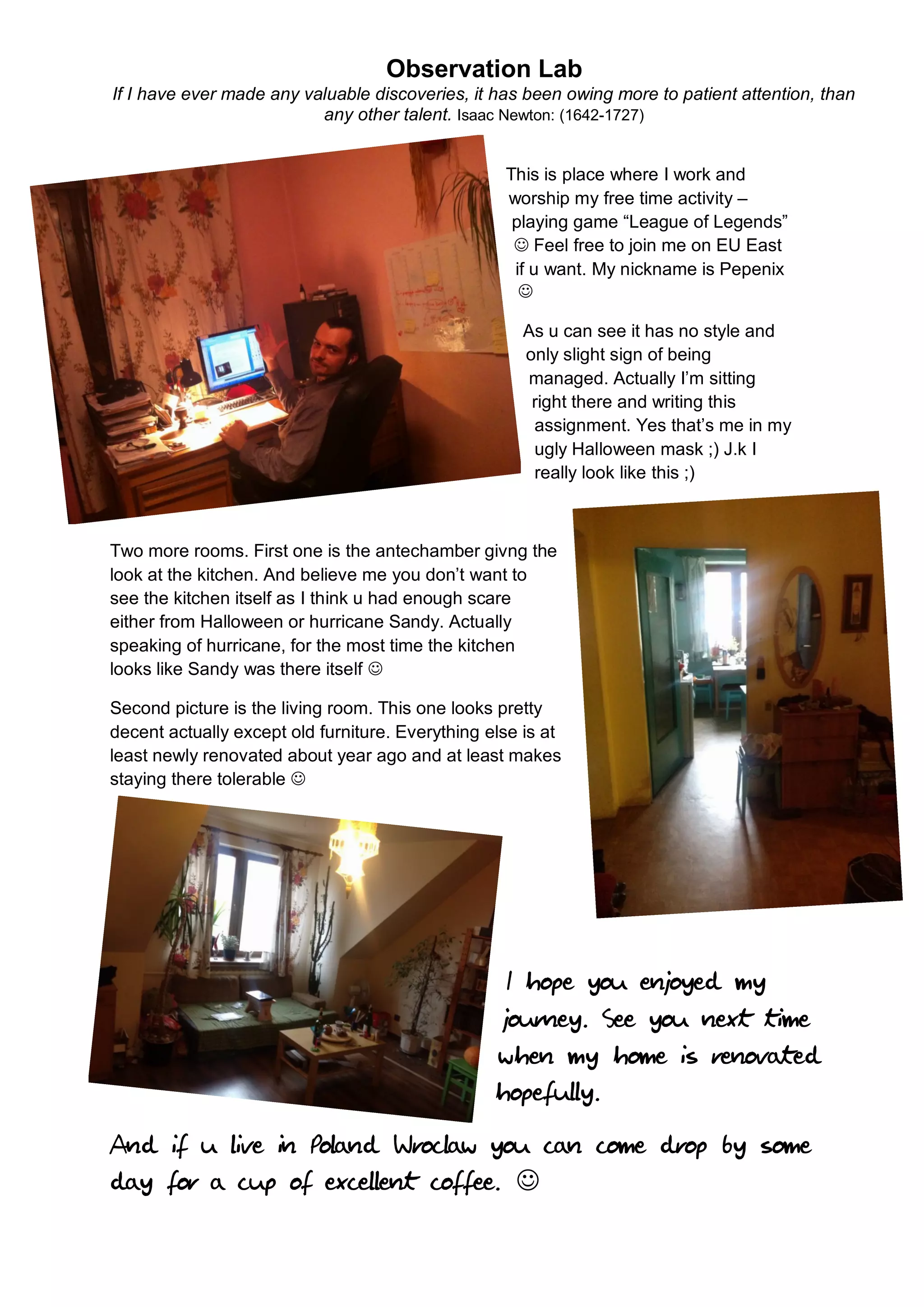 Observation lab | PDF