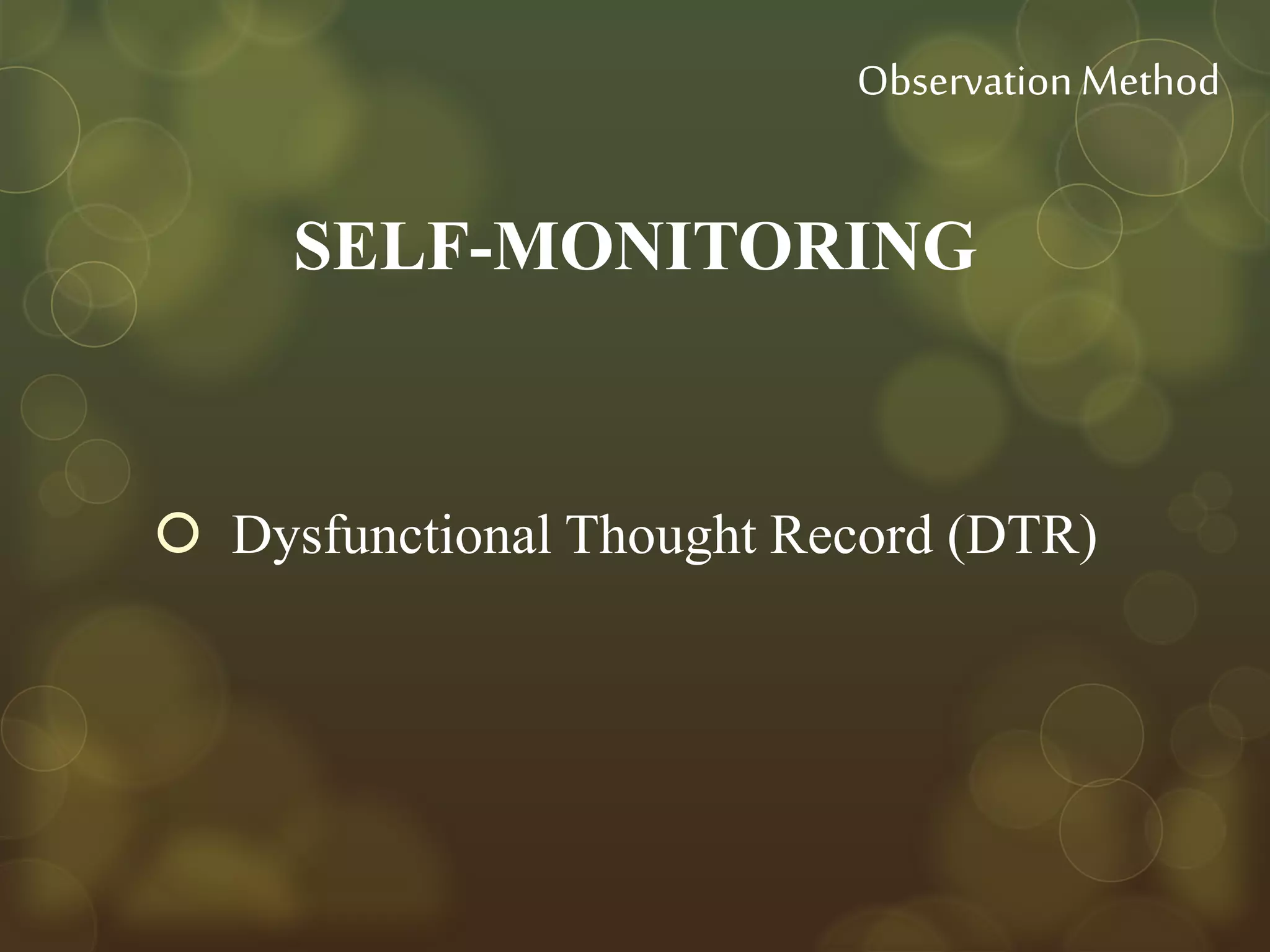 Observation Method | PPTX