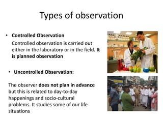 Observation Method | PPT