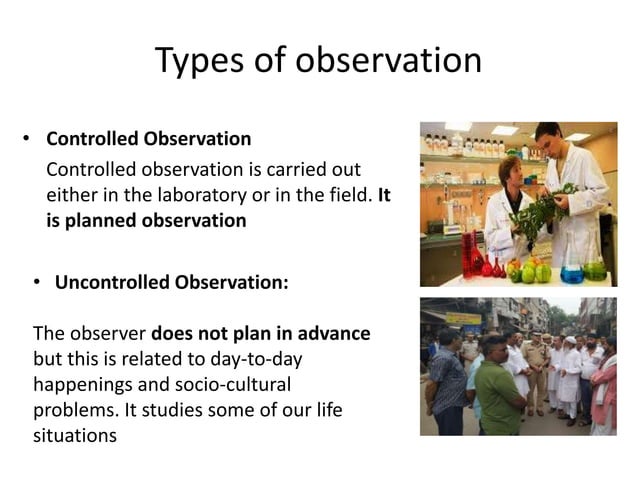 Observation Method | PPT