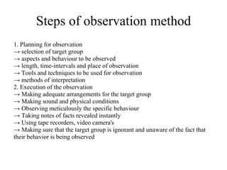 observation method.pptx | Science