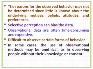 Observation Method- Research Methodology | PPTX