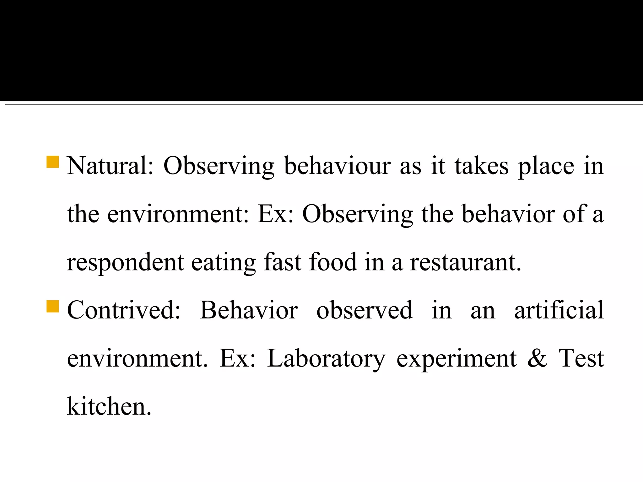 Observation method (2) | PPT