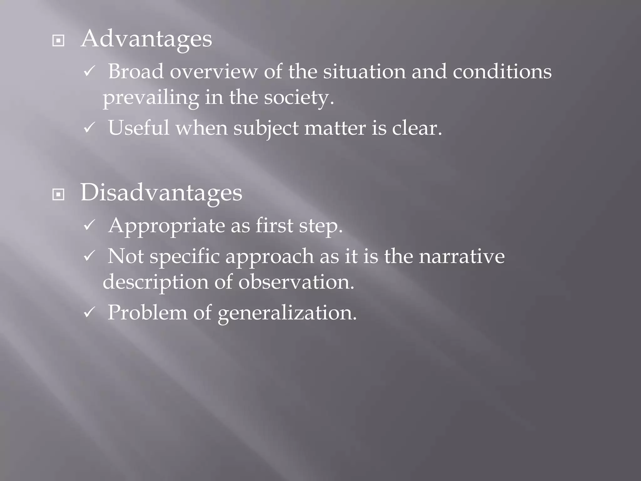 Observation method in sociological research | PPTX
