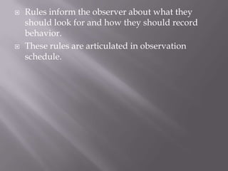 Observation method in sociological research | PPTX