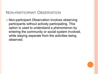 Observation methods | PPTX | Science