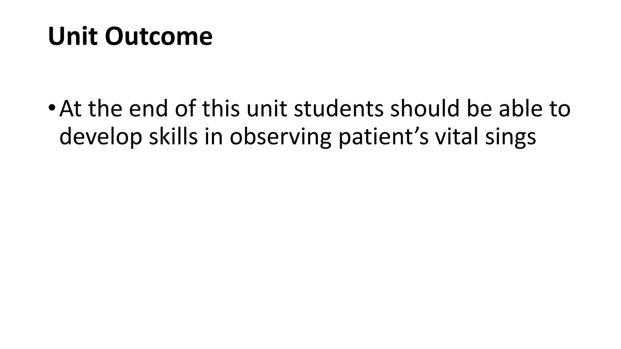 Observation of a Patient 2019.pptx
